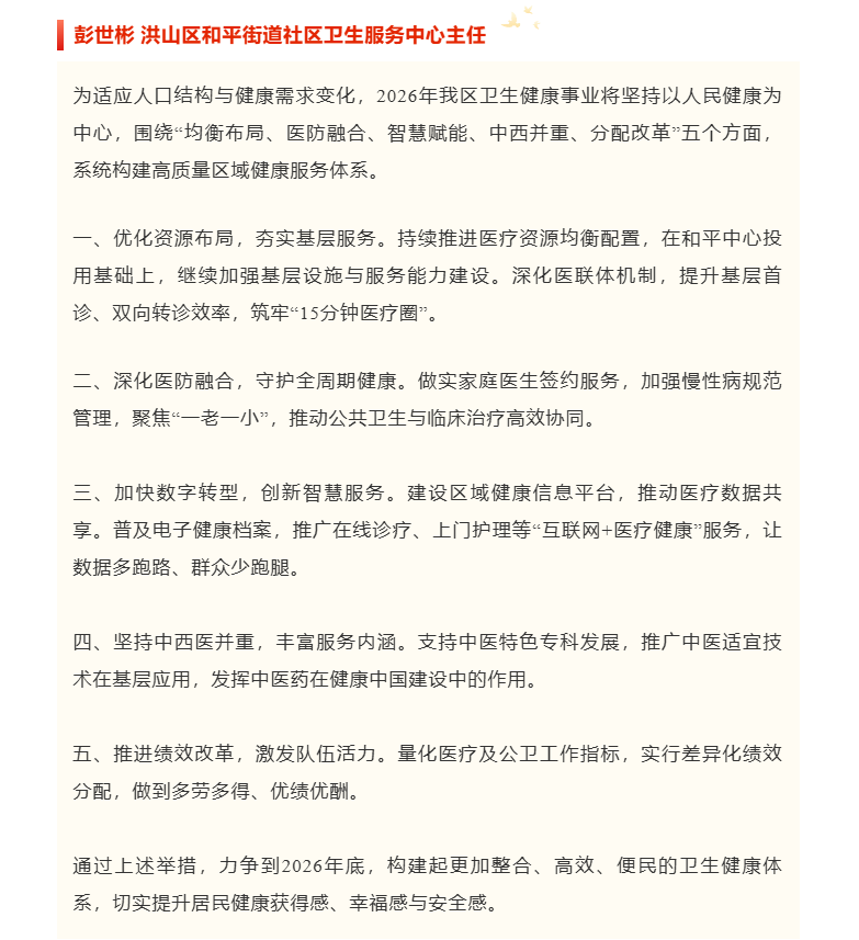 两会进行时丨代表委员齐发声（二） - 武汉市洪山区人民政府门户网站